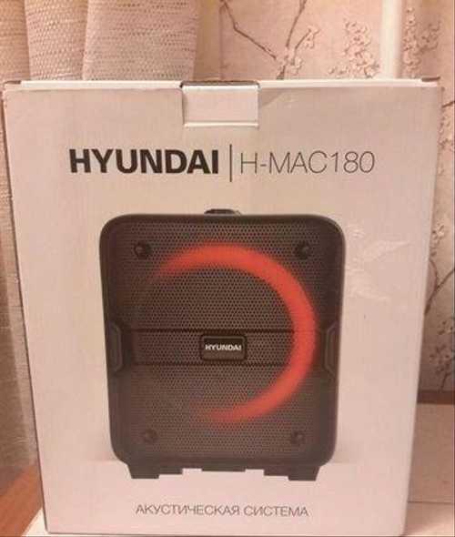 Продаю портативную колонку hyundai H-MAC180