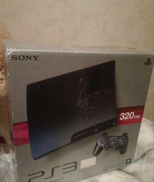 Sony PS3 коробка 320GB model 3008B