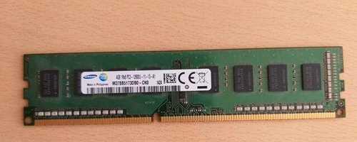 Оперативная память 4GB 1Rx8PC3 12800 samsung