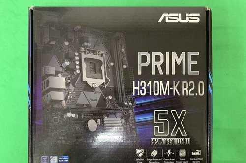 Asus prime H310M-K R2.0 LGA 1151 v2, NEW нал/безн