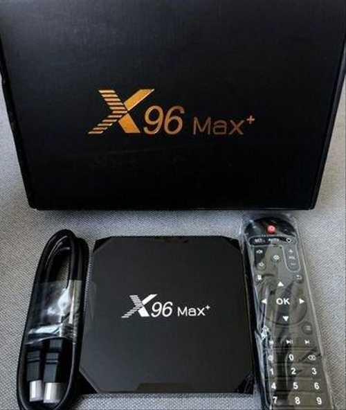 Cмарт приставка X96max Plus (4/32G, Amlogic S905X3