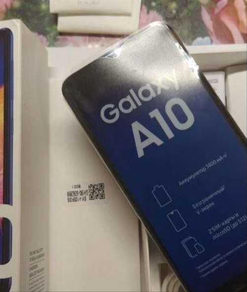 Смартфон Samsung Galaxy A10