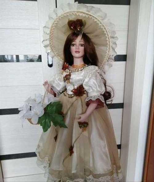 Кукла фарфоровая 68 см, ооак