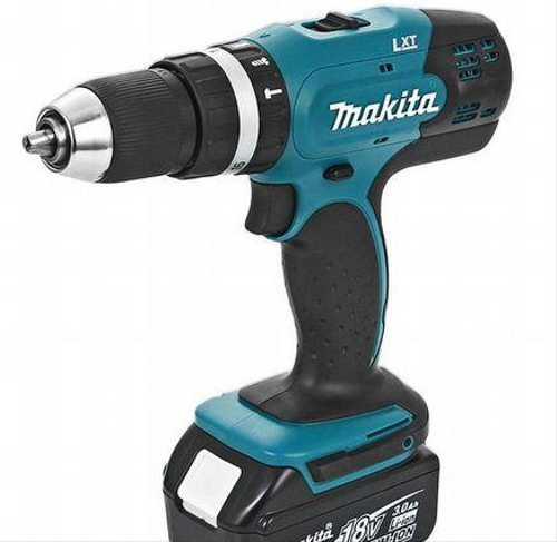 Дрель-шуруповерт ударная Makita DHP453RFE