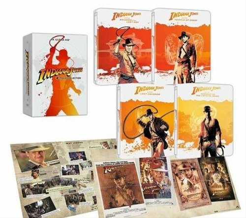 Indiana Jones (Steelbook, 4K UHD Blu-Ray)