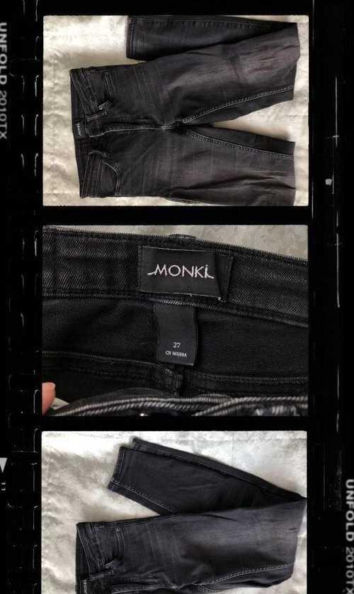 Джинсы monki черные