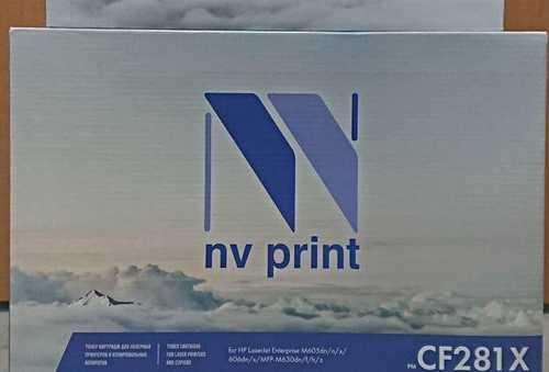 Картридж NV Print CF281A