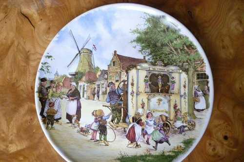 Декоративная тарелка Royal Schwarap (Голландия)