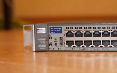 Hp procurve switch 2650