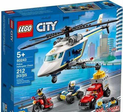 Lego City 60243 Погоня на полицейском вертолёте