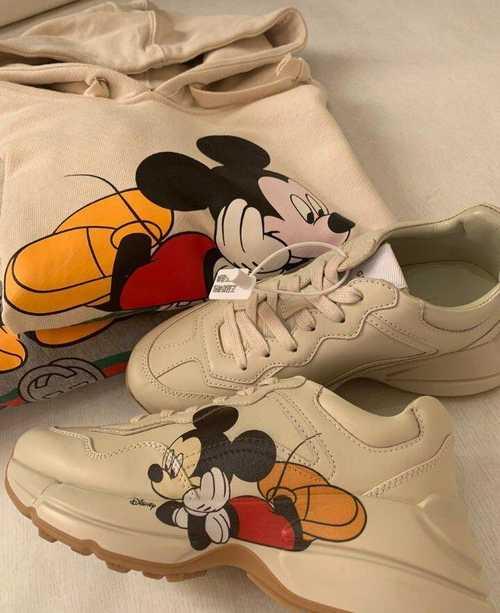 Кроссовки Gucci Rhyton Disney Mikey