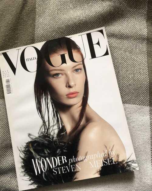 Журнал Vogue Италия 2018