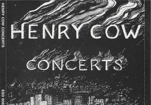 Henry Cow 1975 "Concerts" 2-CD, box, book, East Si
