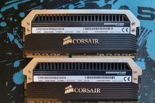 Corsair Dominator Platinum DDR3 2133 16 Gb