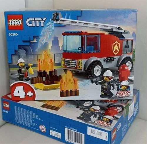 Lego City 60280 Пожарная машина с лестницей (новый