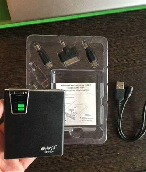 Внешний аккумулятор Hiper Power bank MP7500