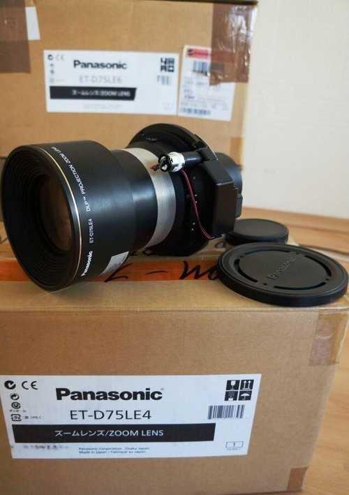 Объектив теле Panasonic ET-D75LE4, zoom