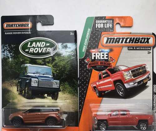Модели автомобилей Matchbox