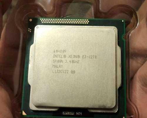 Процессор Xeon e3-1270 (lga1155)