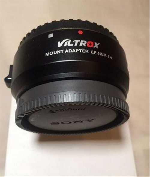 Adapter Viltrox EF-NEX IV в упаковке