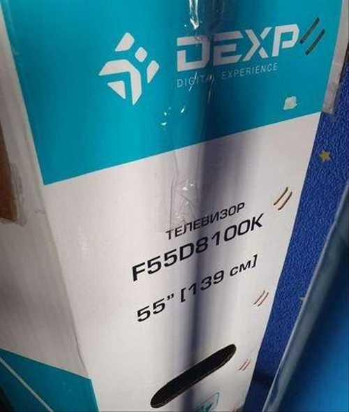 Телевизор dexp f55d8100k