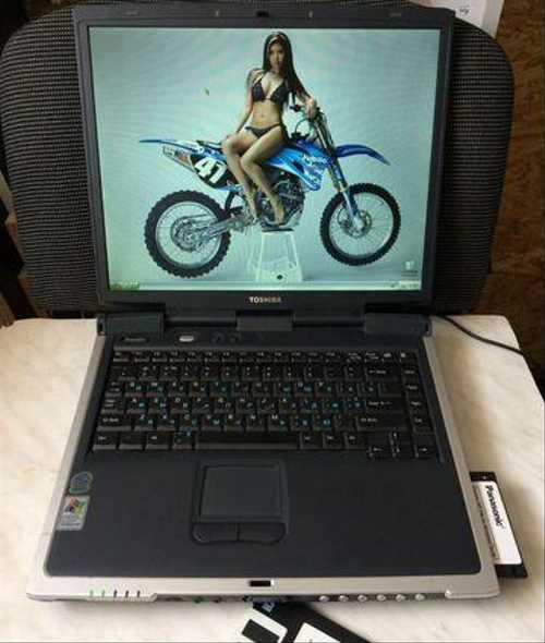Винтажный ноутбук Toshiba Satellite