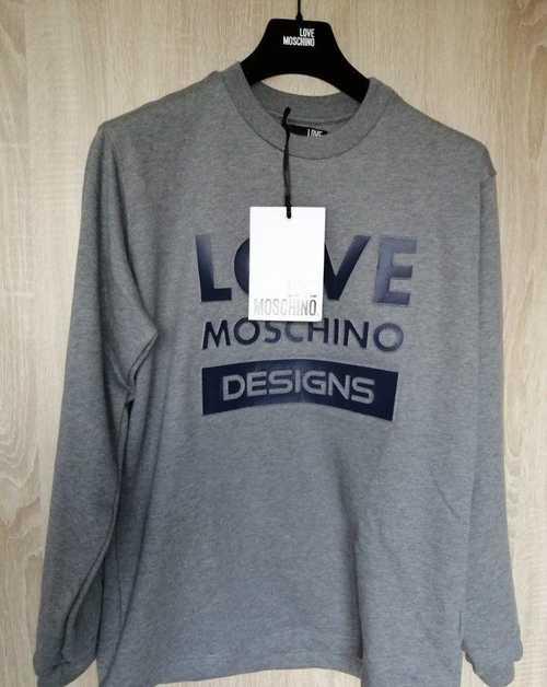 Свитшот Love Moshino. Новый, оригинал. 52 раз