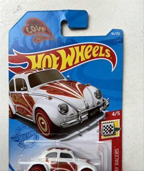 HOT wheels volkswagen beetle VW kodok putih