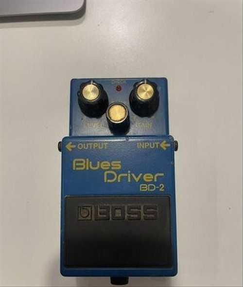 Гитарная педаль boss blues driver bd-2