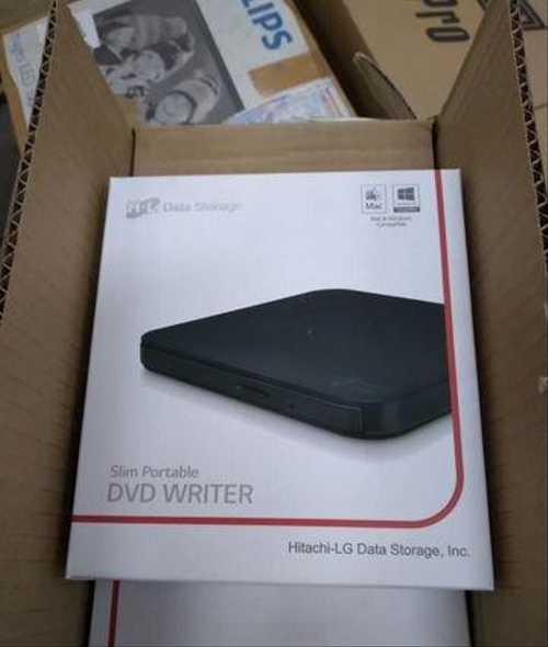 Привод DVD-RW LG GP90NB70 черный USB ultra slim вн