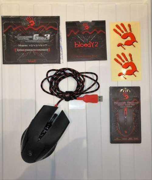Игровая мышь A4Tech Bloody V8, Black | Festima.Ru - Мониторинг объявлений
