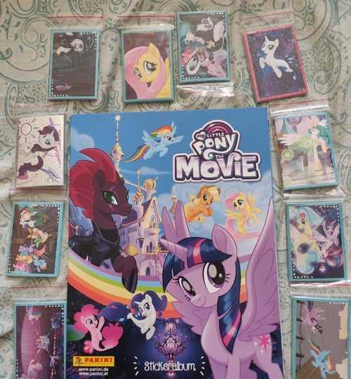 Альбом+все наклейки panini My Little Pony