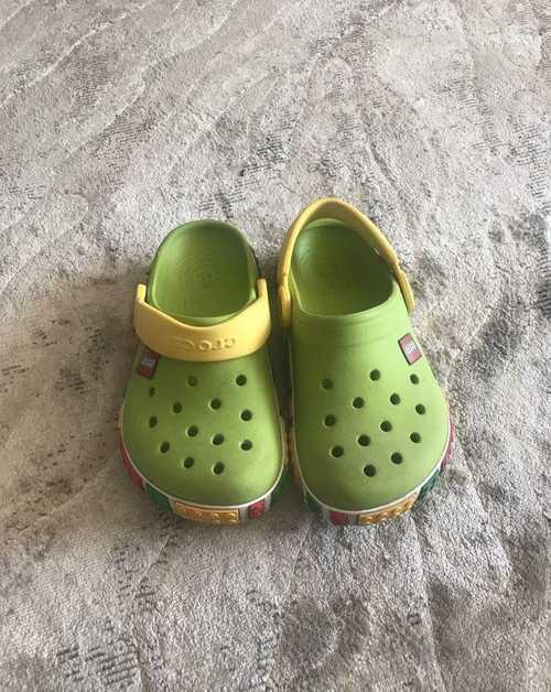 Детские пляжные сандали Crocs Lego 33-34рр