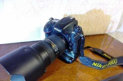 Зеркальный фотоаппарат nikon D800