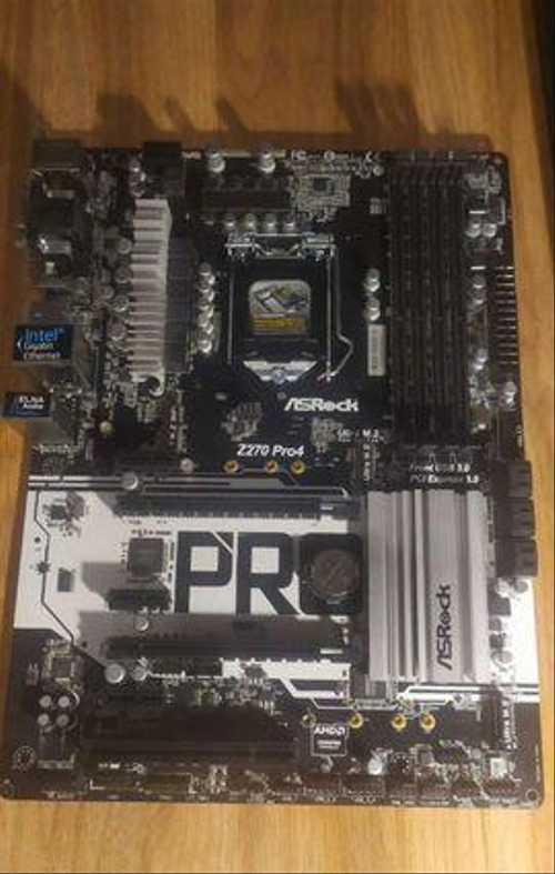 Материнская плата ASRock Z270 Pro4