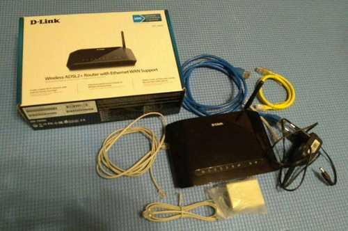 Wi-Fi роутер D-link DSL-2640U/RA, adsl2