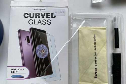 Защитное стекло на Samsung Galaxy Note 10