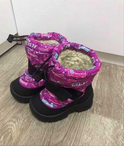 Зимние детские сапоги Nordman Mini на затяжке