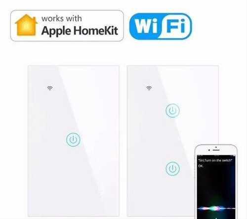 Выключатели умного дома Athom WiFi для HomeKi t