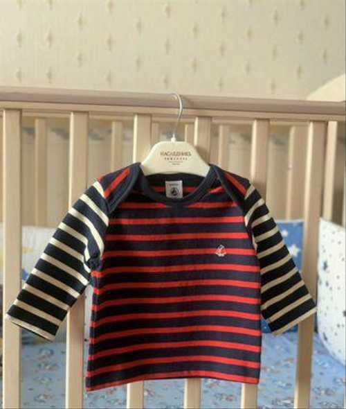 Детский джемпер новый 6 месяцев Petit Bateau