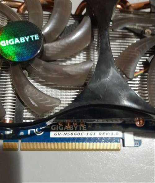 Видеокарта gtx560, вроде ti,1gb