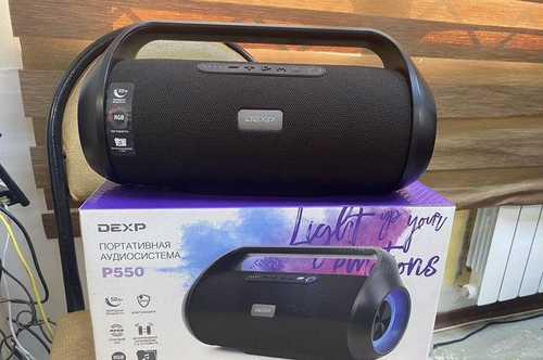 Портативная колонка dexp P550 (50Вт)