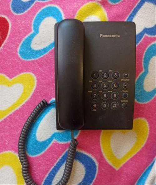 Телефон стационарный Panasonic KX-TS2350RUB
