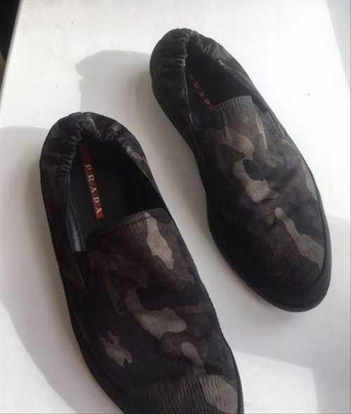 Слипоны prada