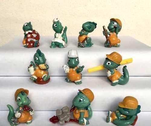 Динозавры строители 1994 серия из Киндер Сюрприз