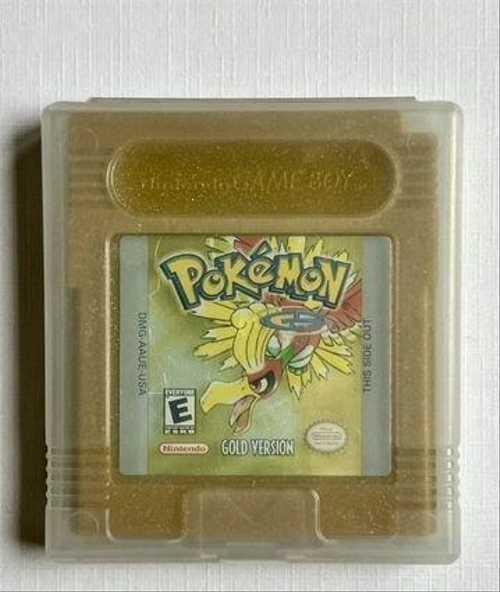 Игра для gbc/gb pokemon gold version usa