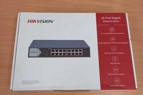 Сетевой коммутатор Hikvision DS-3E0516-E(B)