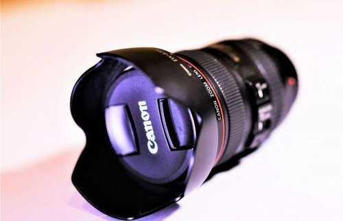 Объектив Canon EF 24-105mm f/4L IS USM, идеальный