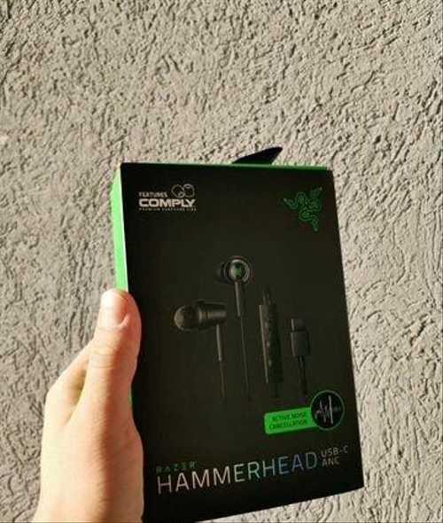 Наушники Razer Hammerhead ANC USB-C