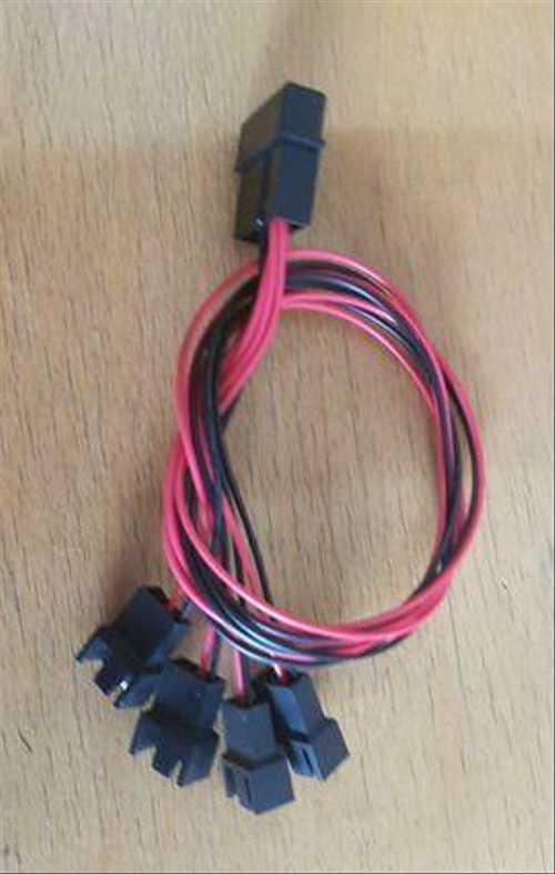 Переходник с Molex на 2pin (x4)